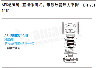 ARI-PREDU ANSI 美标工业自力式减压阀